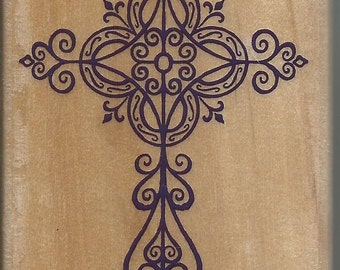 Popular items for cross stamp on Etsy