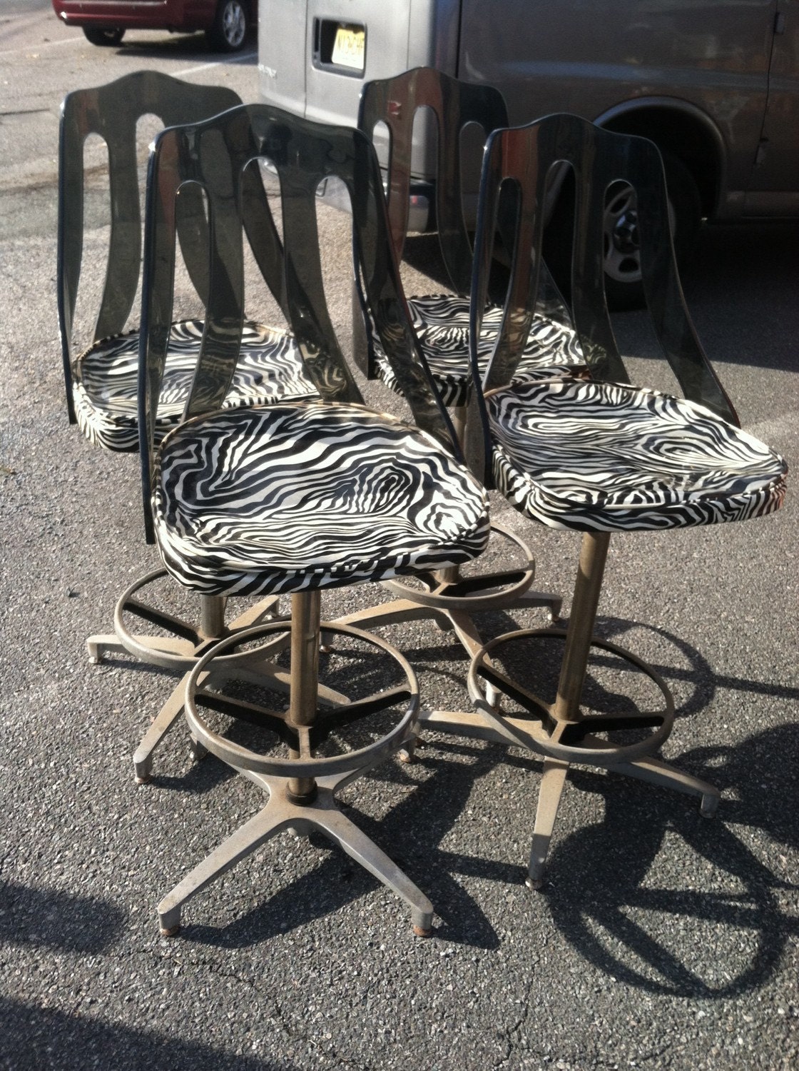 Set Of Four Fun Bar Stools – Haute Juice