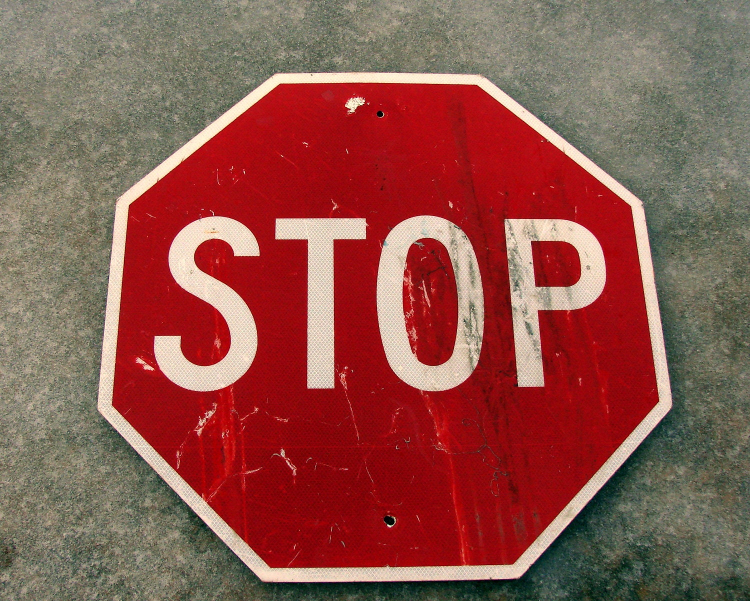 30 Inch Stop Sign Retired Street Sign. Very Cool by Rusticcreek