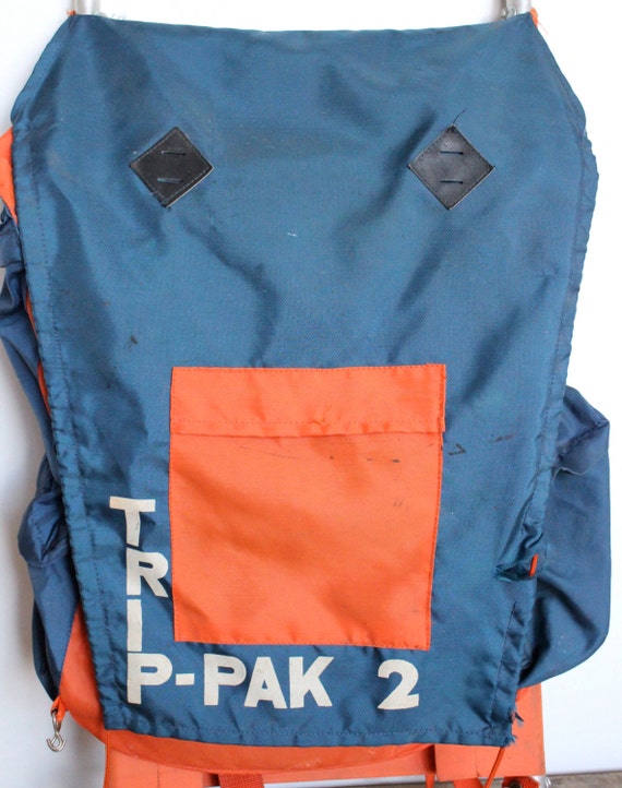 Vintage Trip Pak 2 External Frame Back Pack Aluminum Metal