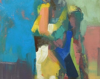 Items similar to Evening 'Original oil painting on canvas 20" x 16" by ...
