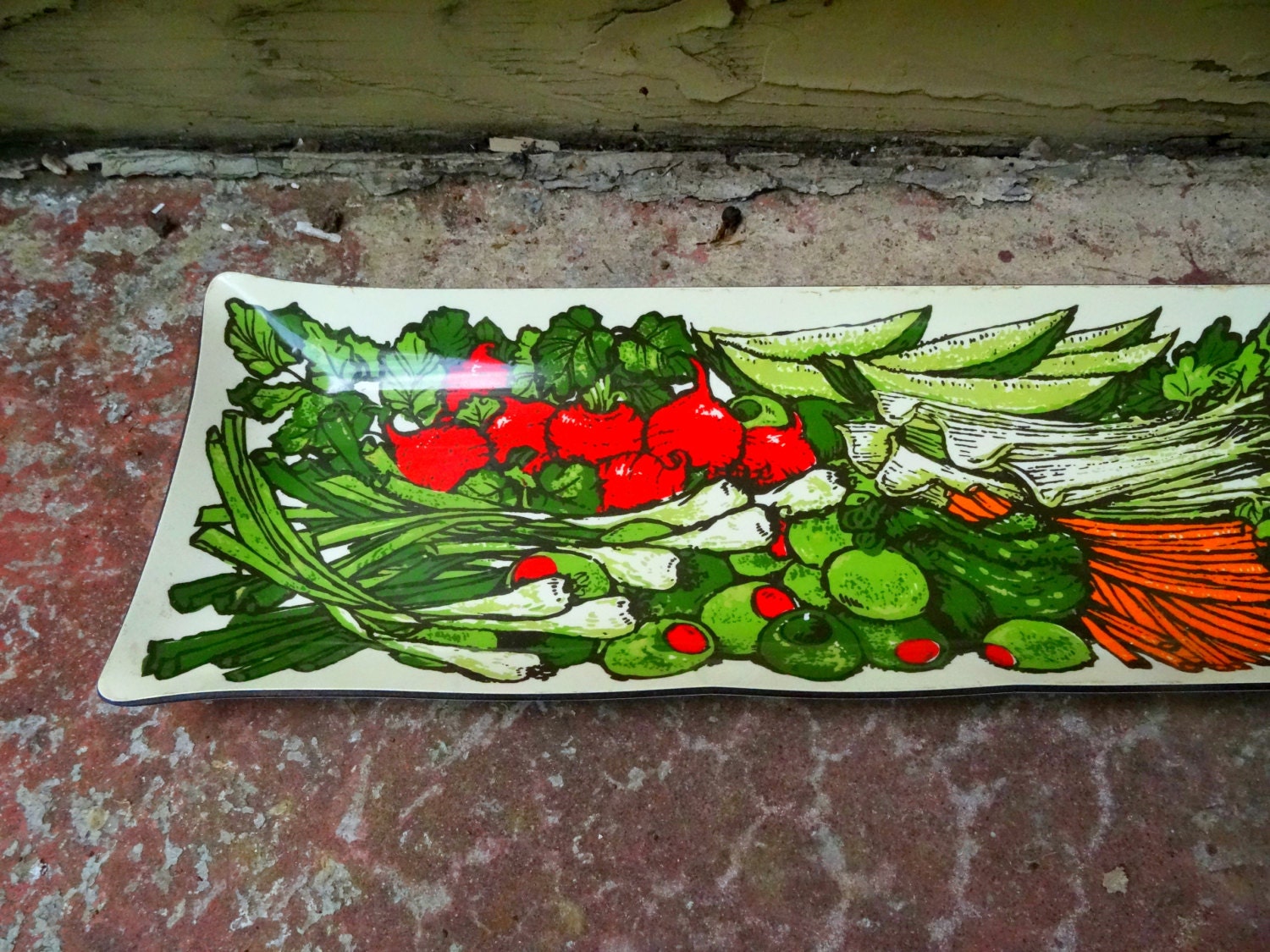 Vintage vegetable tray – Haute Juice