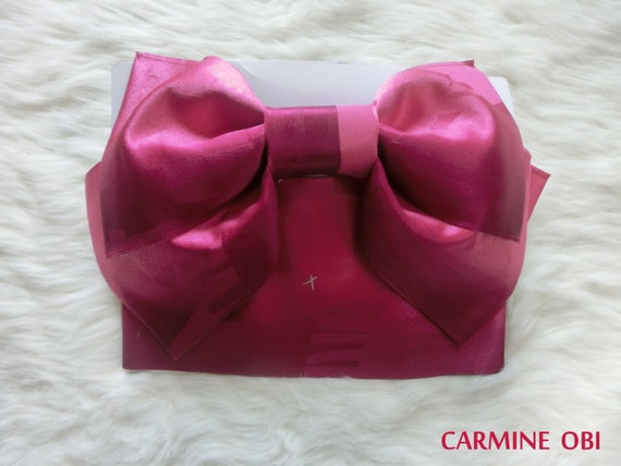 Premium Japanese Kimono Obi Bow women Japanese obi by kimonocuty