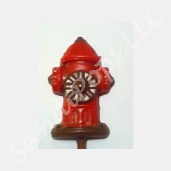 24 Fire man truck hydrant hat dalmatian boy by SandiPopLollies