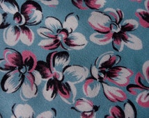 Popular items for printed linen fabric on Etsy