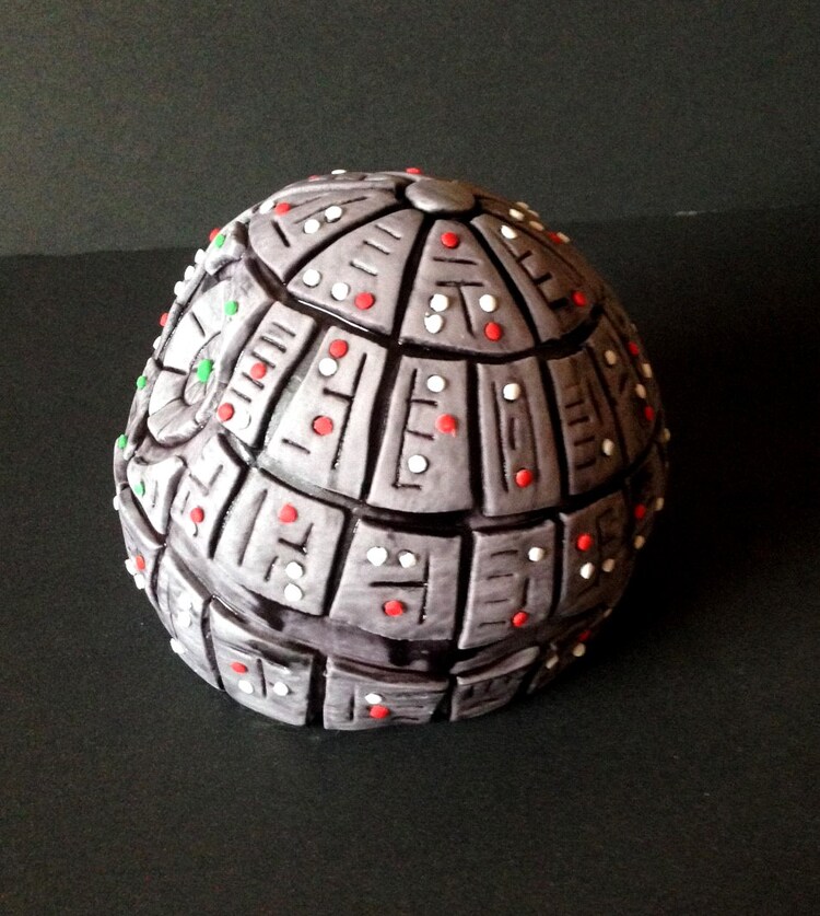 Star Wars Death Star Cake Topper by PfisherDesign on Etsy