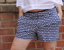 Popular items for preppy shorts on Etsy