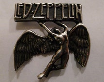 Popular items for led zeppelin pin on Etsy