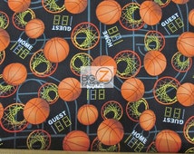Popular items for basketball fabric on Etsy