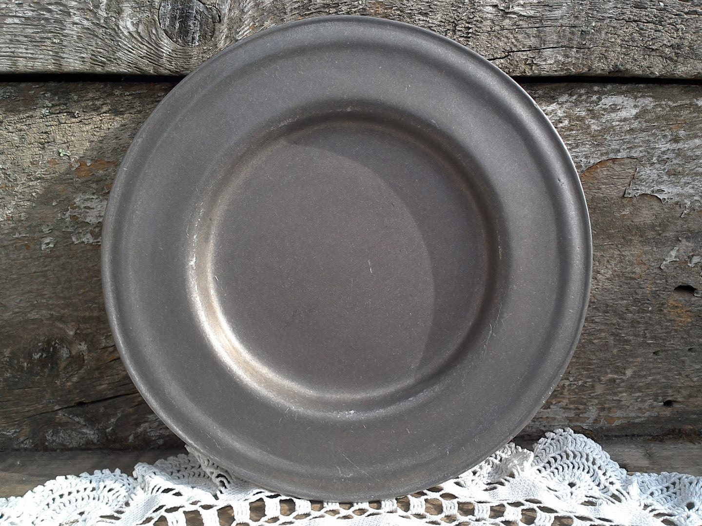Pewter 8″ Plate, Side Plate,Carson Freeport PA, Household Decor ...