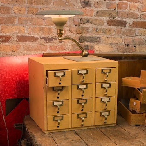 12 Drawer Card Catalog – Haute Juice