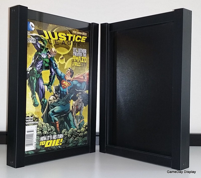 Comic Book MAGAZINE Display Frame Case Black by DisplayToday