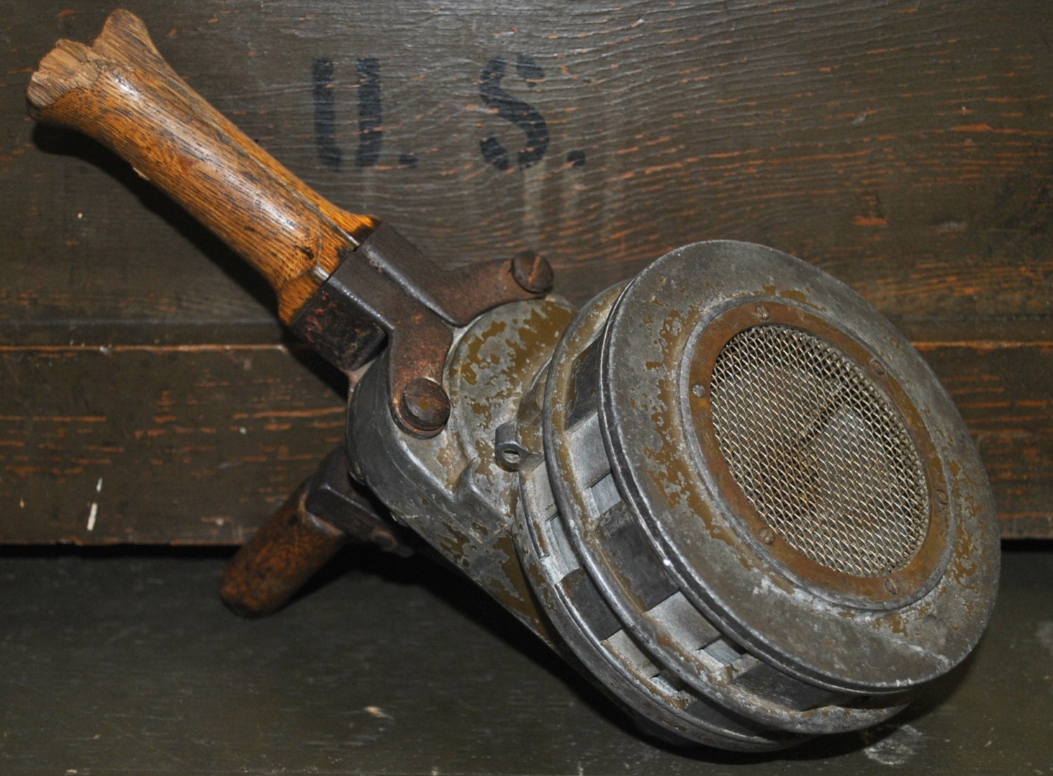 Antique World War II Imperial Japanese Army Air Raid Siren
