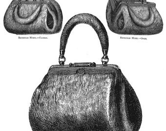 Victorian reticule | Etsy