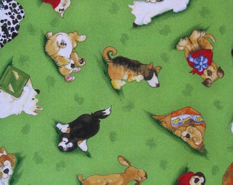 Dog fabric | Etsy