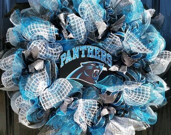 Panthers ribbon | Etsy