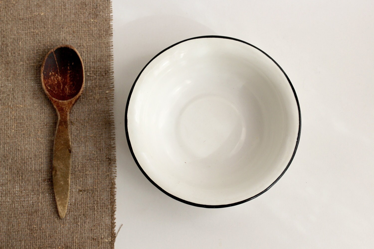 Soviet Vintage Enamel Bowl, White Enamelware, Vintage Enamel Dish ... Soviet Vintage Enamel Bowl, White Enamelware, Vintage Enamel Dish ...