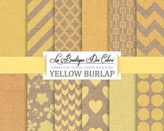 Popular items for burlap digital paper on Etsy