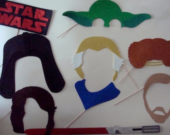 star wars photo booth props – Etsy