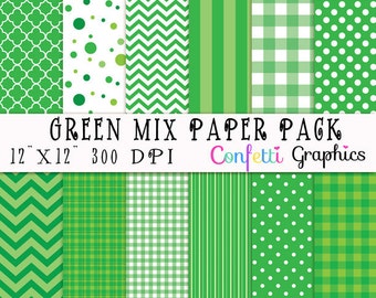 Lined Notebook Paper in Rainbow Bright Digital Paper Pack 20