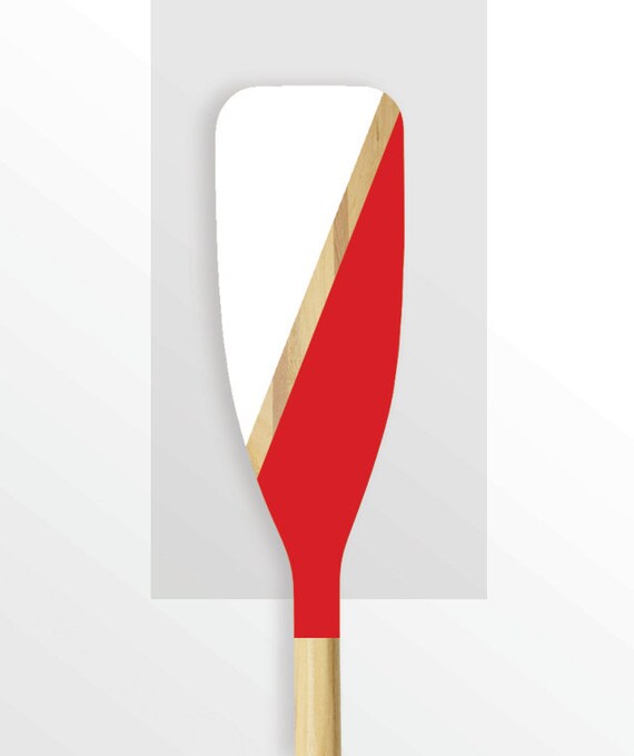 Hand-Painted Wooden Paddle SIGNAL Nautical