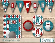 Popular items for bowling decor on Etsy