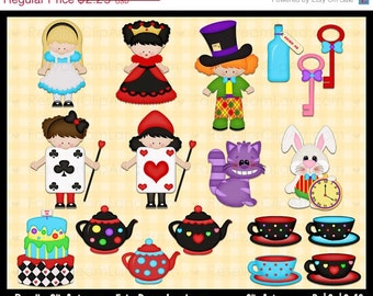 Popular items for wonderland clip art on Etsy