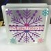 Glass Block Night LightFrozen night light decoration home