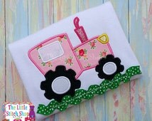 Popular items for tractor applique on Etsy