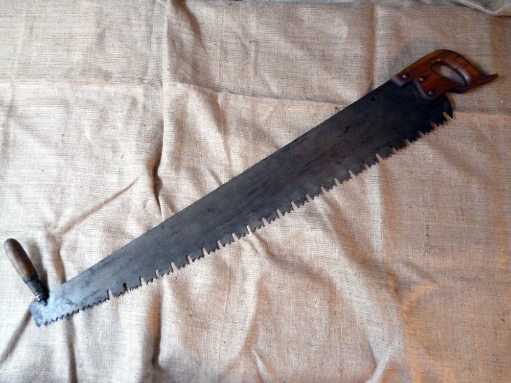 Crosscut Saw Two Man Crosscut Saw Antique Tools Lumberjack Crosscut Saw Two Man Crosscut Saw Antique Tools Lumberjack