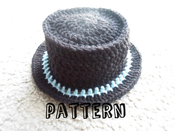 Crochet PDF Pattern Top Hat Instant Download Available for
