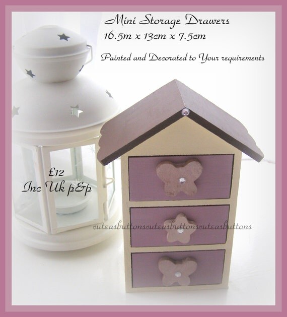 Items similar to Mini Chest of Drawers on Etsy