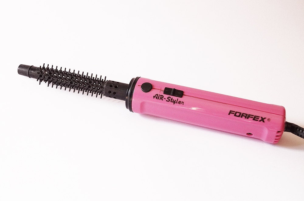 FORFEX Babyliss Air Styler Hot Hair Dryer Curler Hairstyling Wand Pink ...