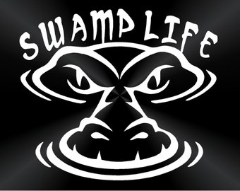 Popular items for gator decal on Etsy