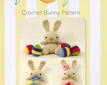 Popular items for crochet bunny pattern on Etsy