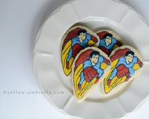 Popular items for superhero cookies on Etsy