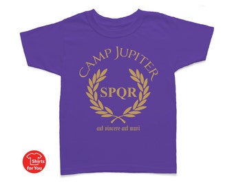 Items similar to Camp Jupiter T-shirt - -rival of camp-half blood from ...