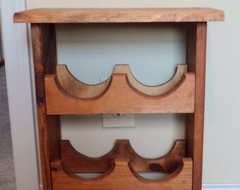 Popular items for wooden wine rack on Etsy
