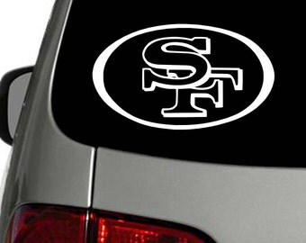 49ers vinyl decal | Etsy