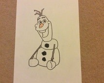 Popular items for olaf the snowman on Etsy