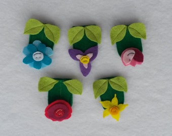 Flower puppet | Etsy