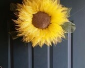 Items similar to Sunflower Door Decor on Etsy
