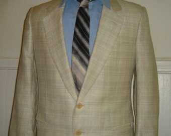 Plaid dinner jacket | Etsy