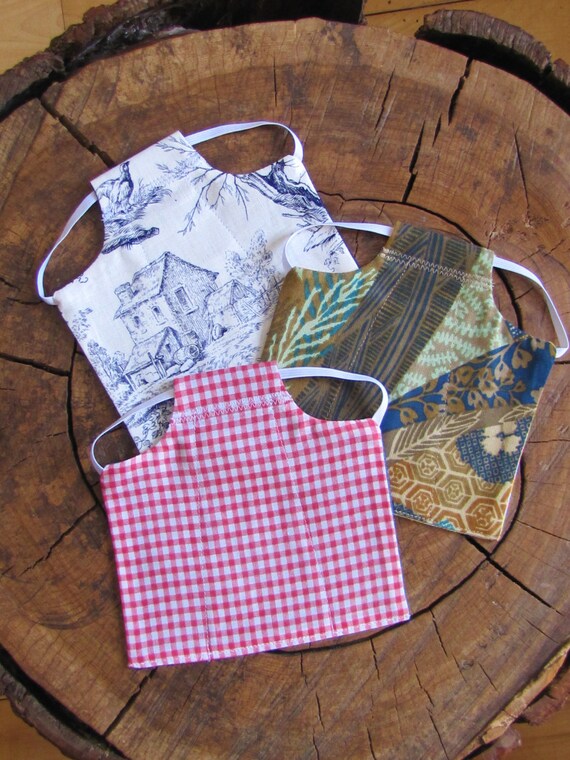 THREE Chicken Aprons Hen Saddles Chicken Savers by pipodoll