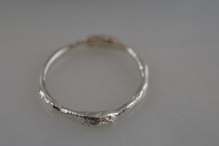 Sterling Silver Free Form Twig Ring By Arbotiquedesigns On Etsy 