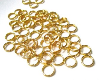 Small split rings | Etsy