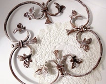 Popular items for wrought iron scroll on Etsy