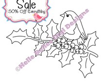 Popular items for christmas digi stamp on Etsy