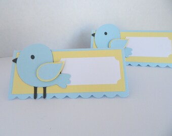 Popular items for bird place card on Etsy