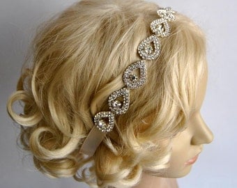 Ribbon headband | Etsy